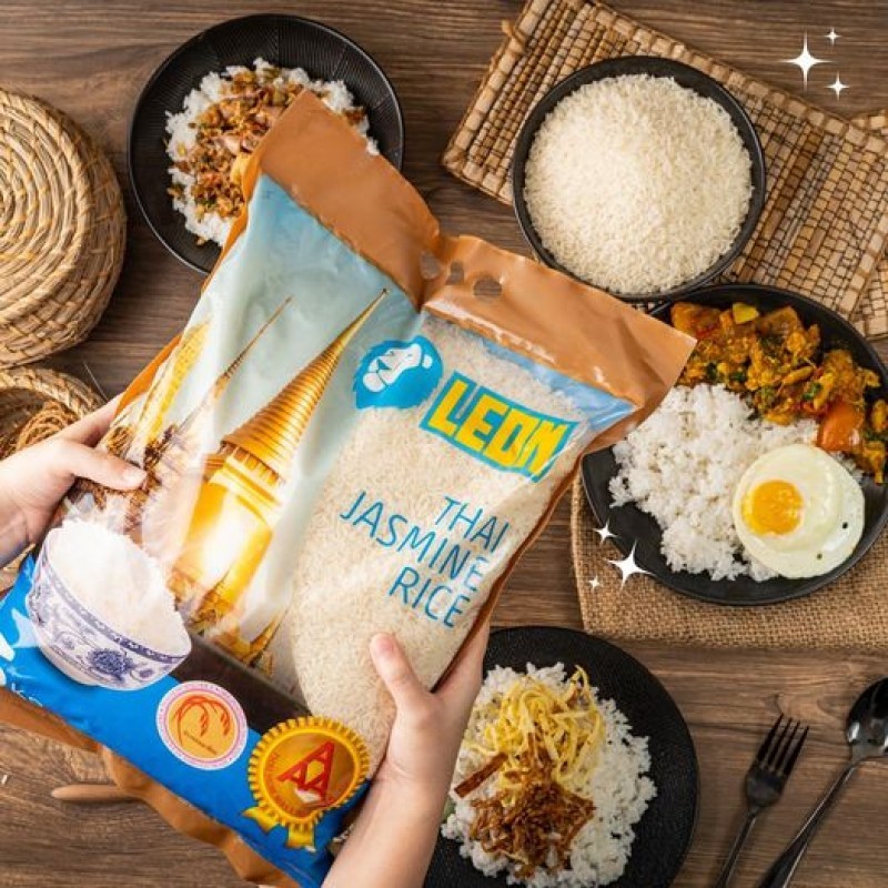 Jual Leon Thai Jasmine Rice 5kg | Beras Jasmine | Beras Thailand ...