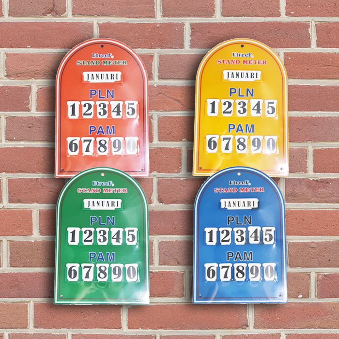 Jual Papan Meteran Plastik PLN PAM Stand Meter | Shopee Indonesia