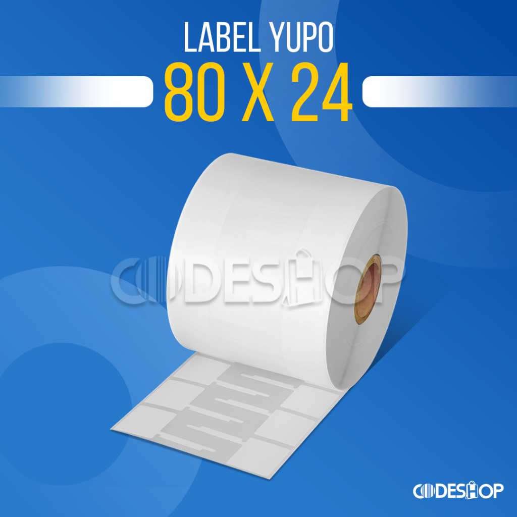 Jual Label Barcode Jewellery YUPO 80 x 24 mm Stiker Perhiasan isi 1 ...