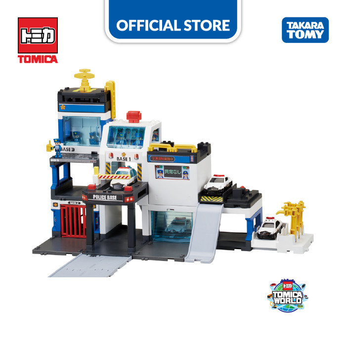 Jual Tomica World Town DX Police Base | Shopee Indonesia