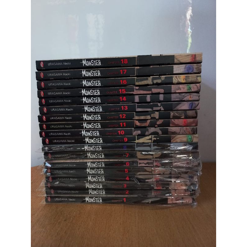 Jual Komik Monster by Urasawa Naoki Set 1-18 (Tamat) | Shopee Indonesia