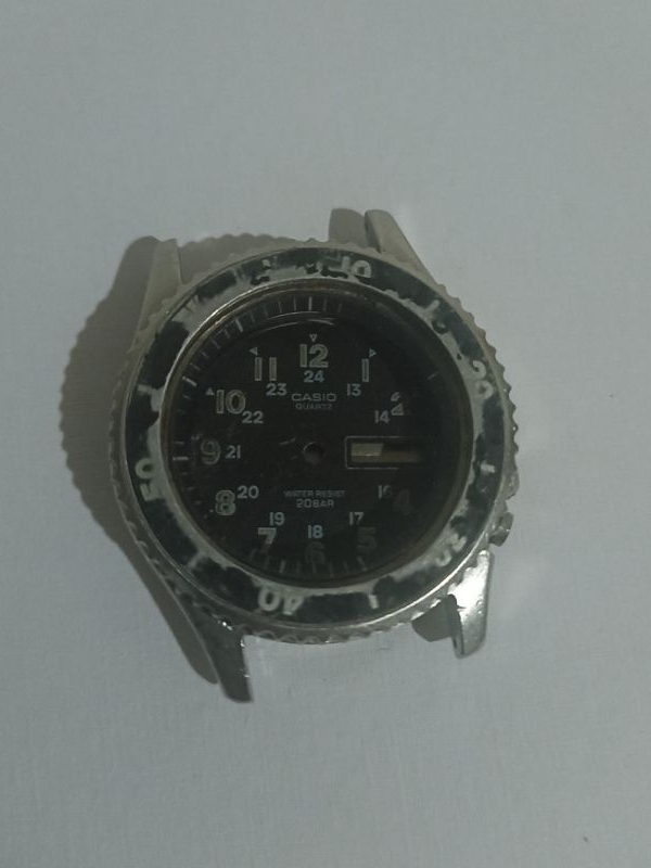 Jual casio md 707 diver vintage dial case original | Shopee Indonesia