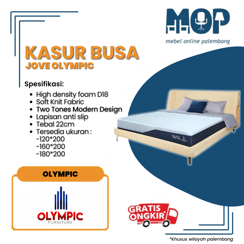 Jual Kasur busa Jove olympic kasur terbaru olympic tempat tidur olympic ...