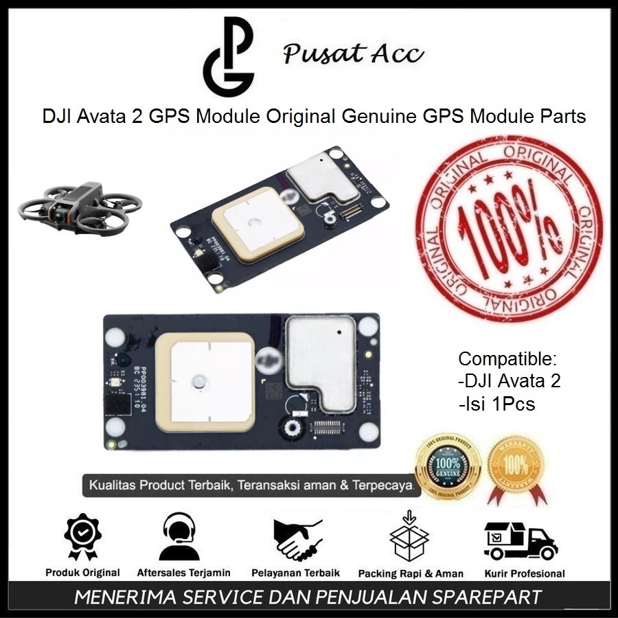Jual DJI Avata 2 GPS Module Original Avata 2 Module Gps Board Parts ...