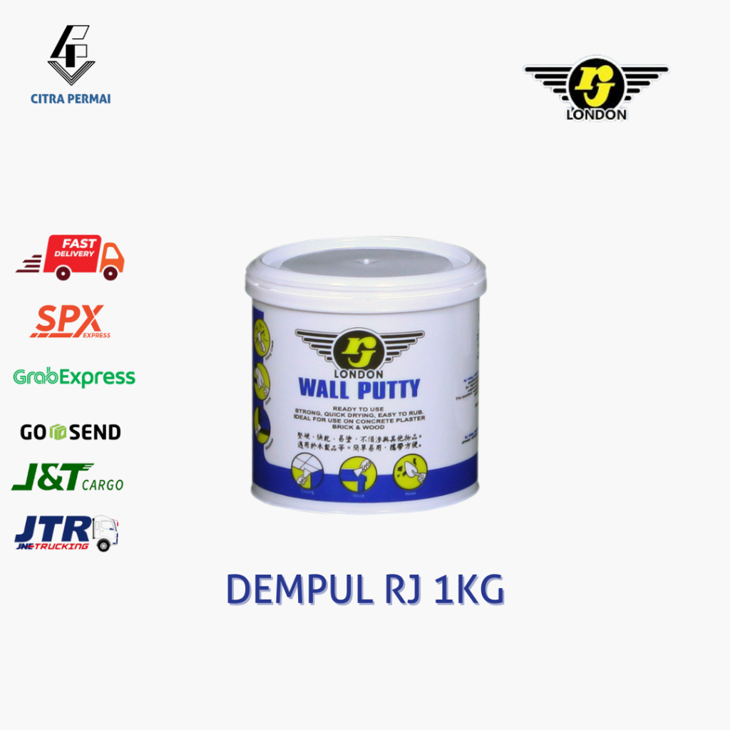 Jual DEMPUL RJ 1KG DEMPUL TEMBOK DAN KAYU | Shopee Indonesia