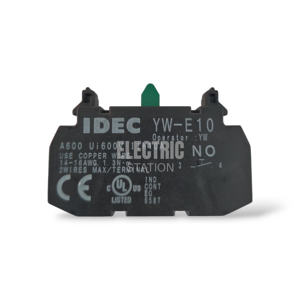Jual Contact Block IDEC type YW-Series Aux 1NO / Aux 1NO+1NC | Shopee ...
