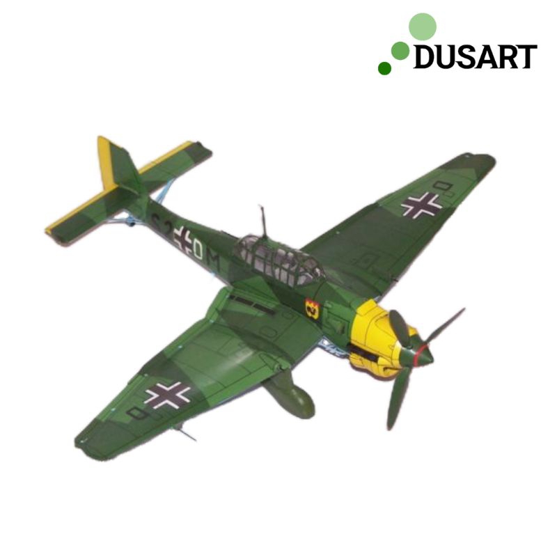 Jual Pola Papercraft pesawat pengebom JU-87 Stuka | Shopee Indonesia