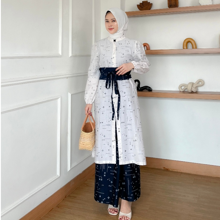 Jual Batik Tunik Atasan Wanita Kekinian Baju Kerja Modern Couple by ...