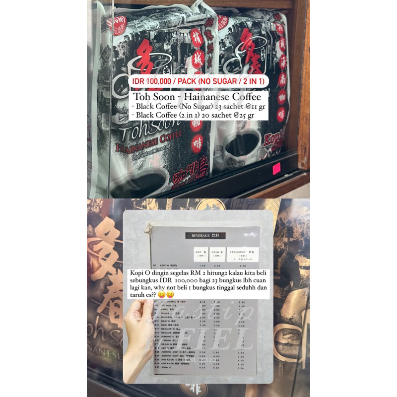 Jual Toh Soon Coffee | Shopee Indonesia