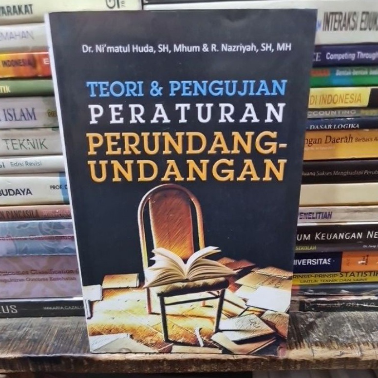 Jual Teori dan pengujian peraturan perundang undangan by Nimatul Huda KODE Q5U5 | Shopee Indonesia