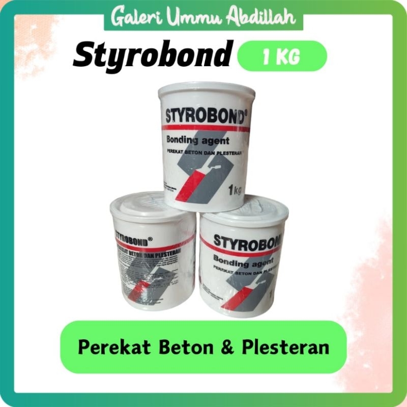 Jual Styrobond 1 Kg Perekat Beton Dan Plesteran / Lem Beton 1 Kg ...