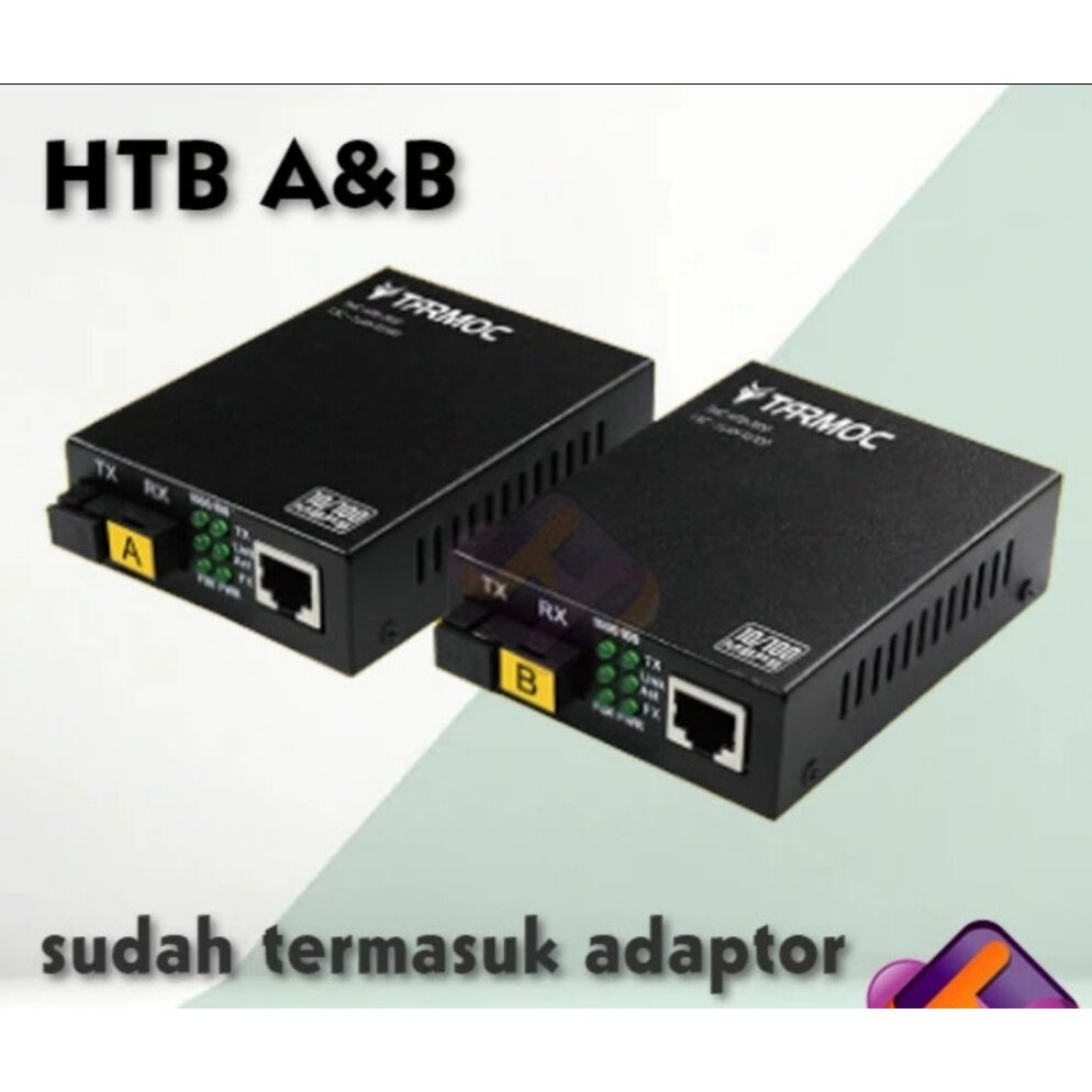 Jual Tarmoc TMC 1SC 1 LAN 10 100Mbps POE HTB-3100-A-B-(-HTB-Mini-) (CTR ...