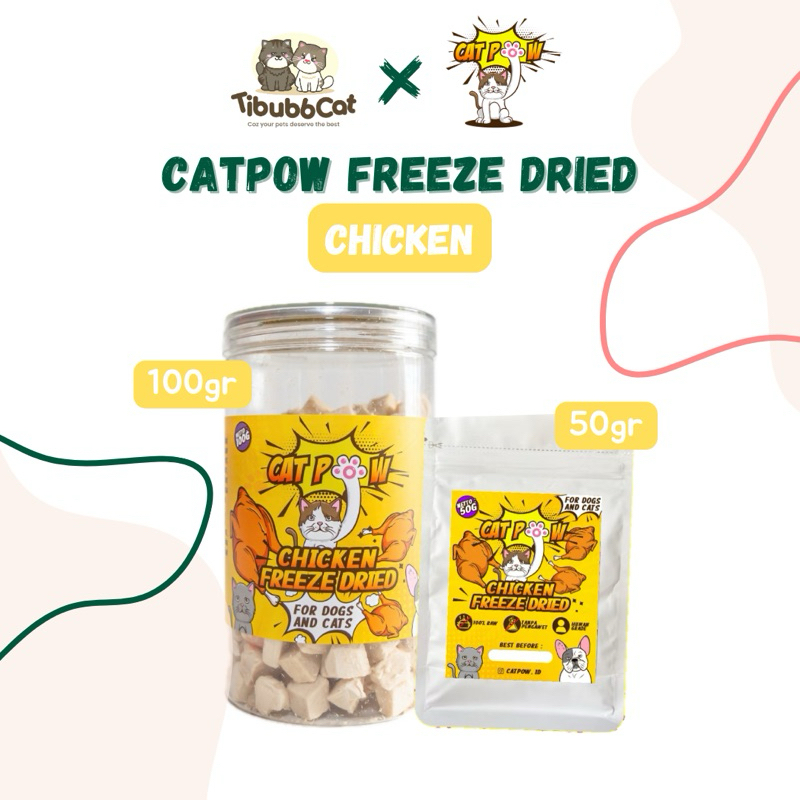 Jual CATPOW Freeze Dried Chicken - Daging Ayam Snack / Treat Natural ...