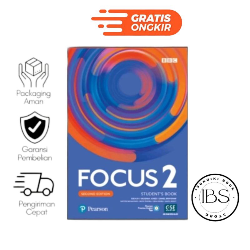 Jual Buku Focus 2 Second Edition Student Book-Pearson Full Colour Plus ...