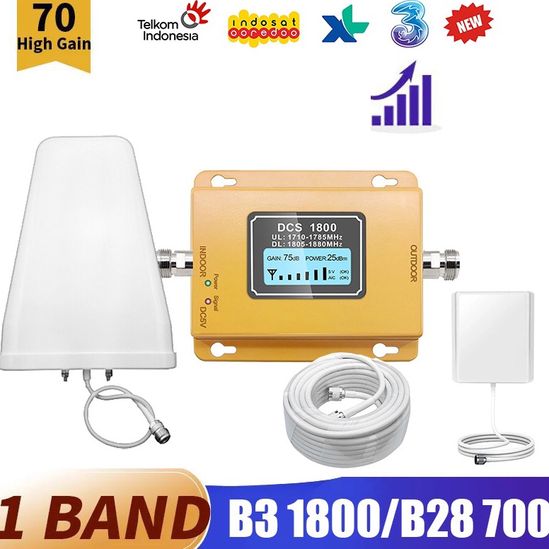 Jual REPEATER PENGUAT JARINGAN LTE INTERNET SINYA H P 4 G PEDALAMAN PEDESAAN TRIBAND 18 EDC ...