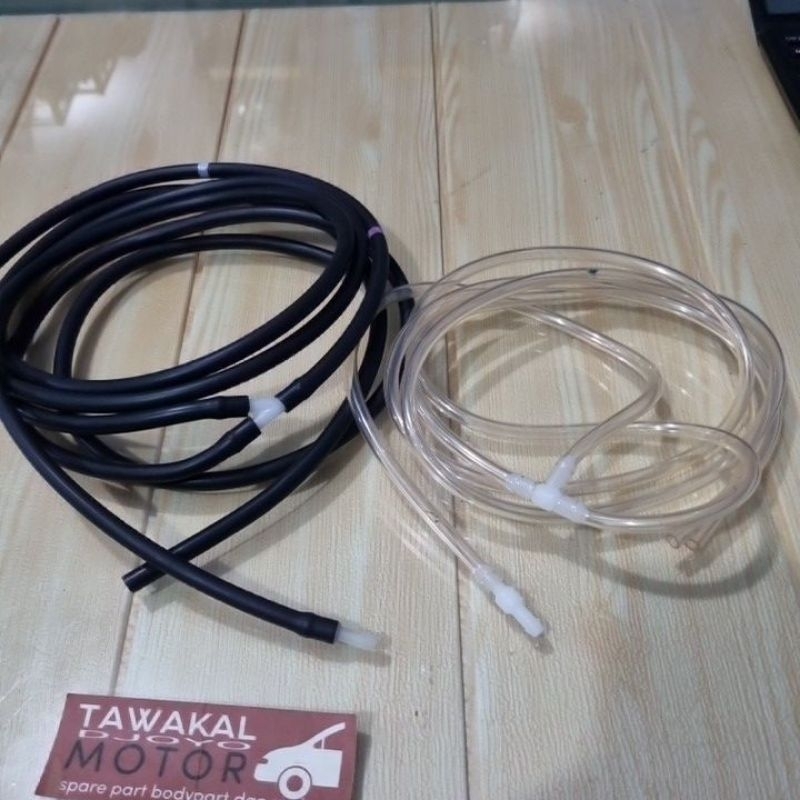 Jual selang air wiper Original 3cabang hitam dan bening | Shopee Indonesia