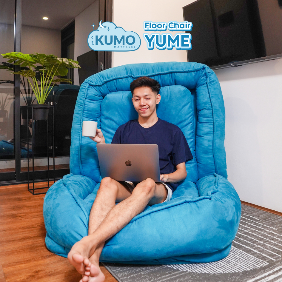 Jual KUMO | Floor Chair YUME size 97 x 110 cm | Kursi Sofa Lipat Lantai ...