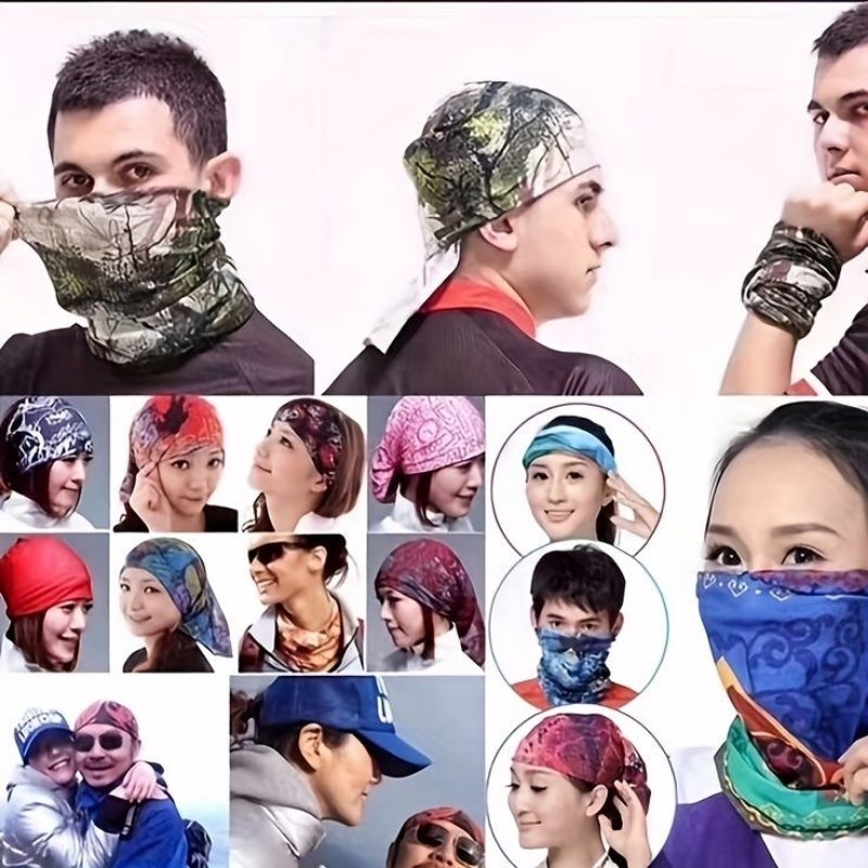 Jual Baff Import Motif Abstrak / Buff Import / Bandana Masker Tanpa ...