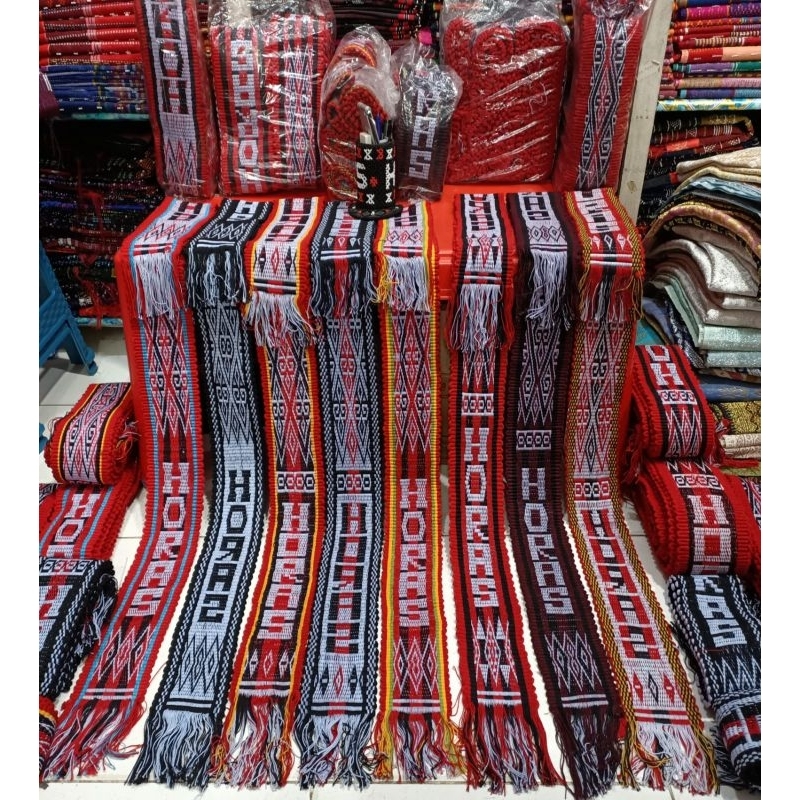 Jual Stola tenun rajut gorga batak | Shopee Indonesia