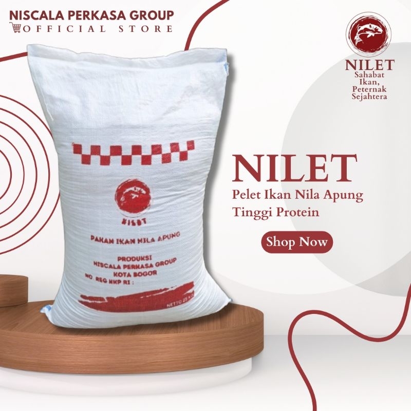 Jual NILET | Pelet ikan nila apung ramah lingkungan berbahan dasar ...