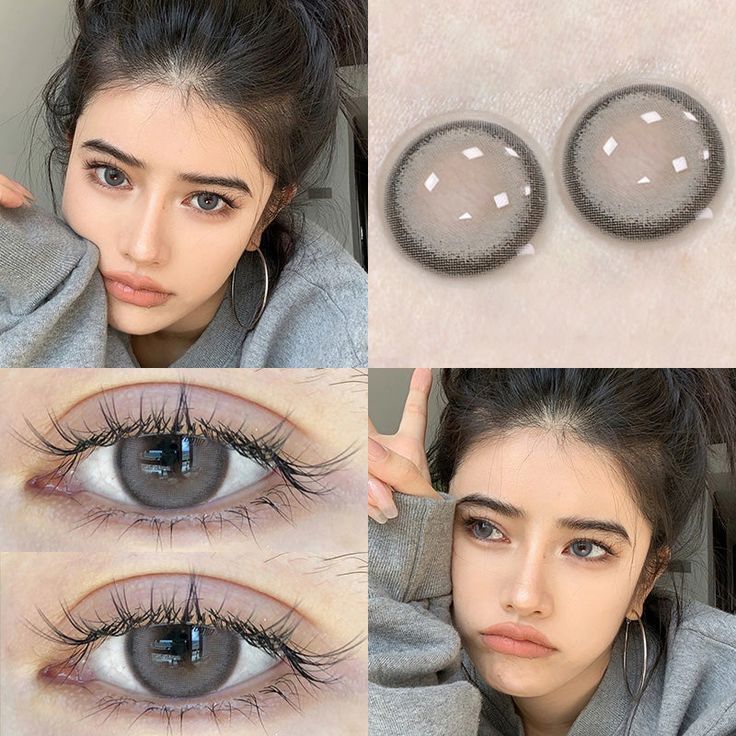 Jual JSOFTLENS ABU-ABU Softlens Premium Abu-Abu Barbie Kekinian ...