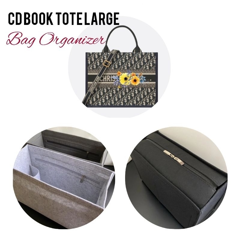 Jual CD Book tote Large size organizer (bag 42cm) | Shopee Indonesia
