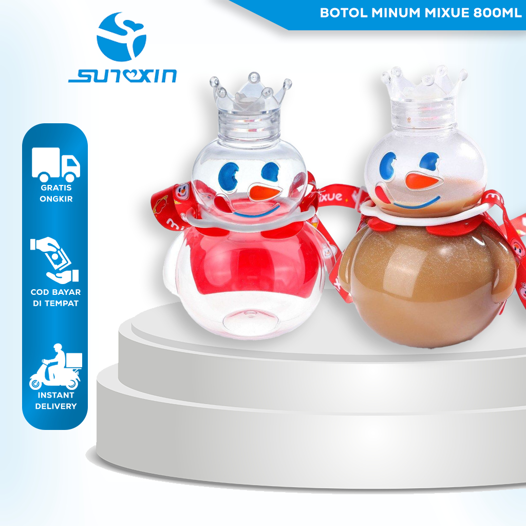 Jual SUNXIN-BOTOL MINUM MIXUE 800ML / TUMBLER MIXUE + SEDOTAN | Shopee ...