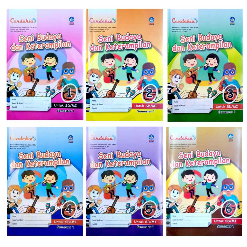 Jual LKS SENI BUDAYA DAN PRAKARYA (SBDP) CENDEKIA SEMESTER 1 DAN 2 ...