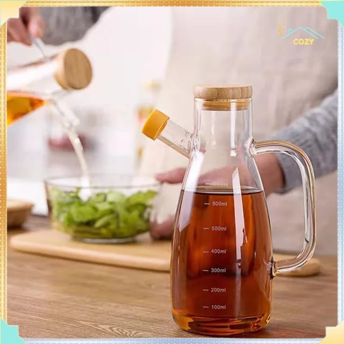 Jual Juice Pitcher Oil Pitcher Botol minyak Goreng Kaca Aesthetic ...