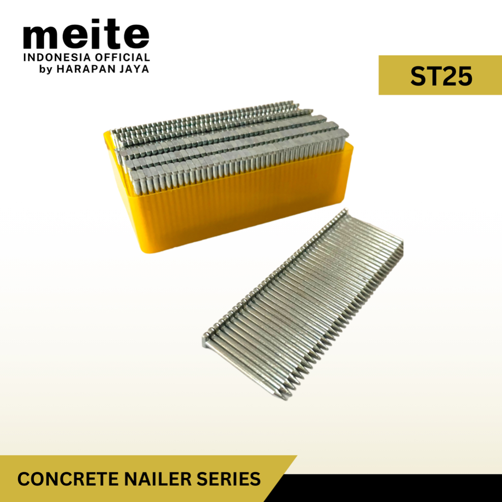 Jual Meite ST25 25mm Isi Paku Tembak Beton Tembok Concrete Nail 25 mm ...