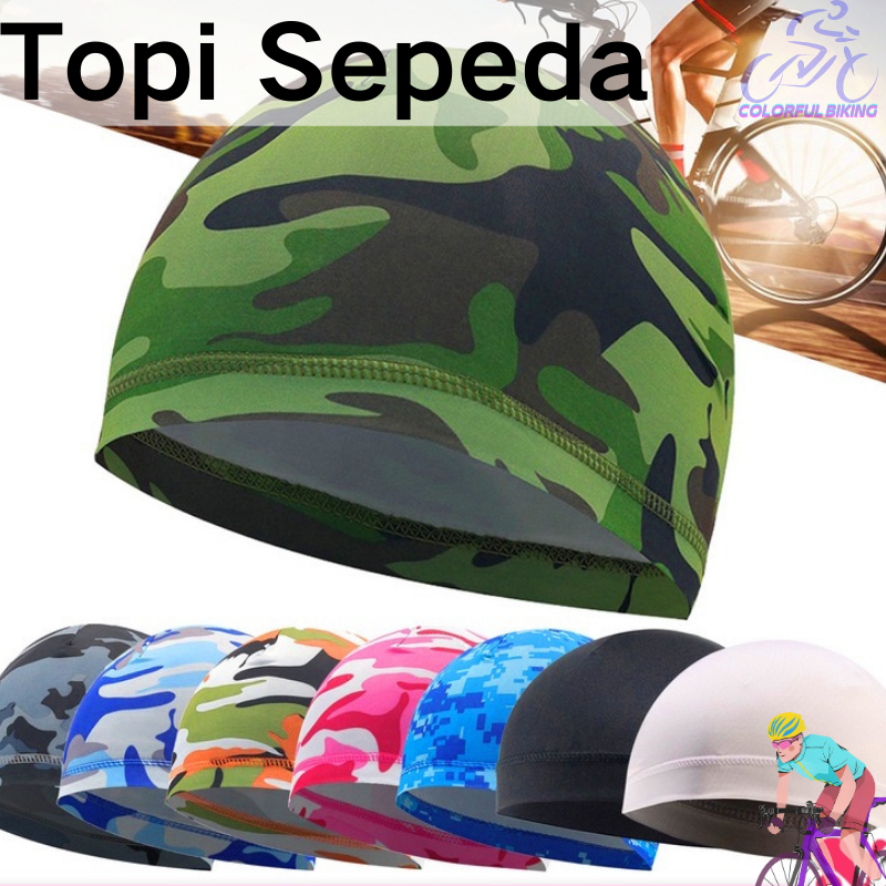 Jual Topi pelindung penutup benie kepala helm sepeda motor inner cap ...