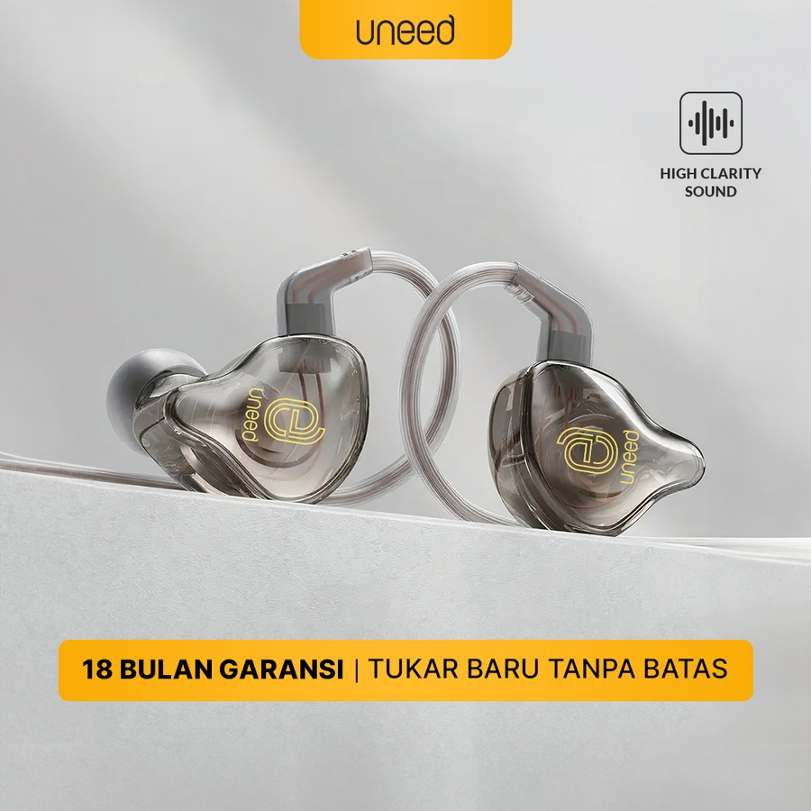 Jual UNEED Verse C3 Earphone Sport Gaming Type C with Mic - UEP231 | Shopee Indonesia