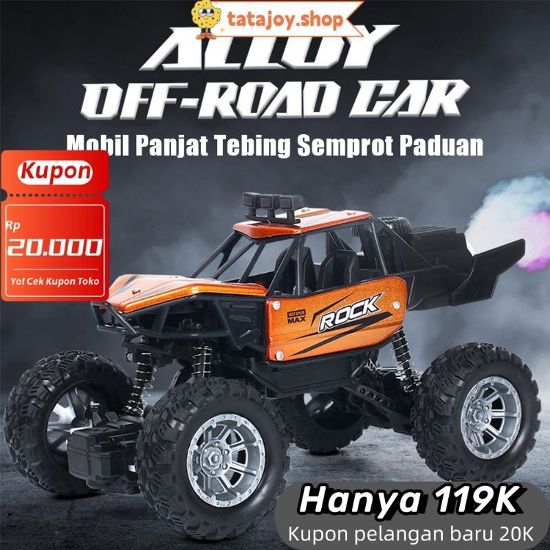 Jual MOBIL MAINAN RC OFF ROAD SPRAY ASAP ROCK CRAWLER BODY METAL ...