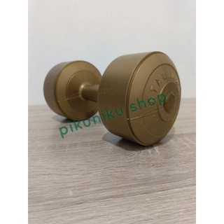 Jual dumbell stamina 5kg gold emas dumble barbel burble gym indoor ...