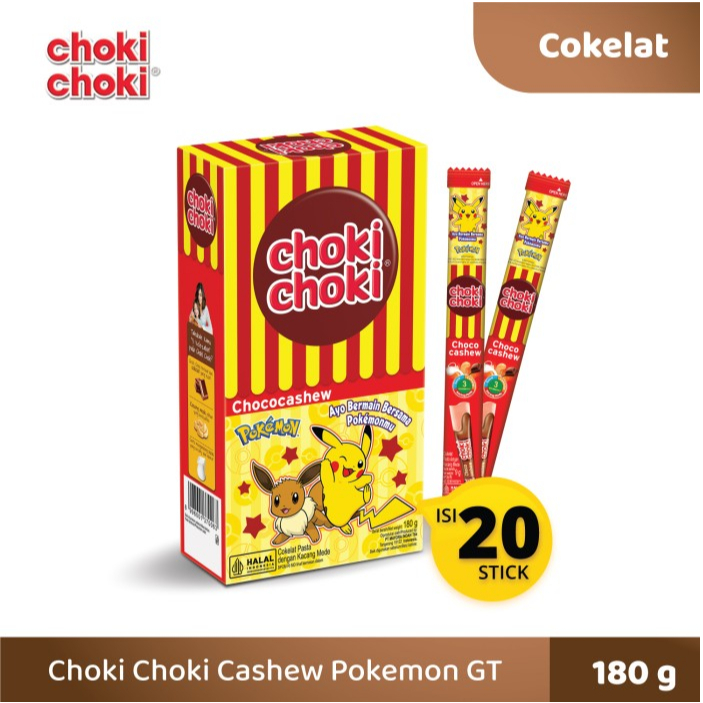 Jual Choki-Choki Edisi Pokemon dengan kartu 1 Box (20pcs) | Shopee ...
