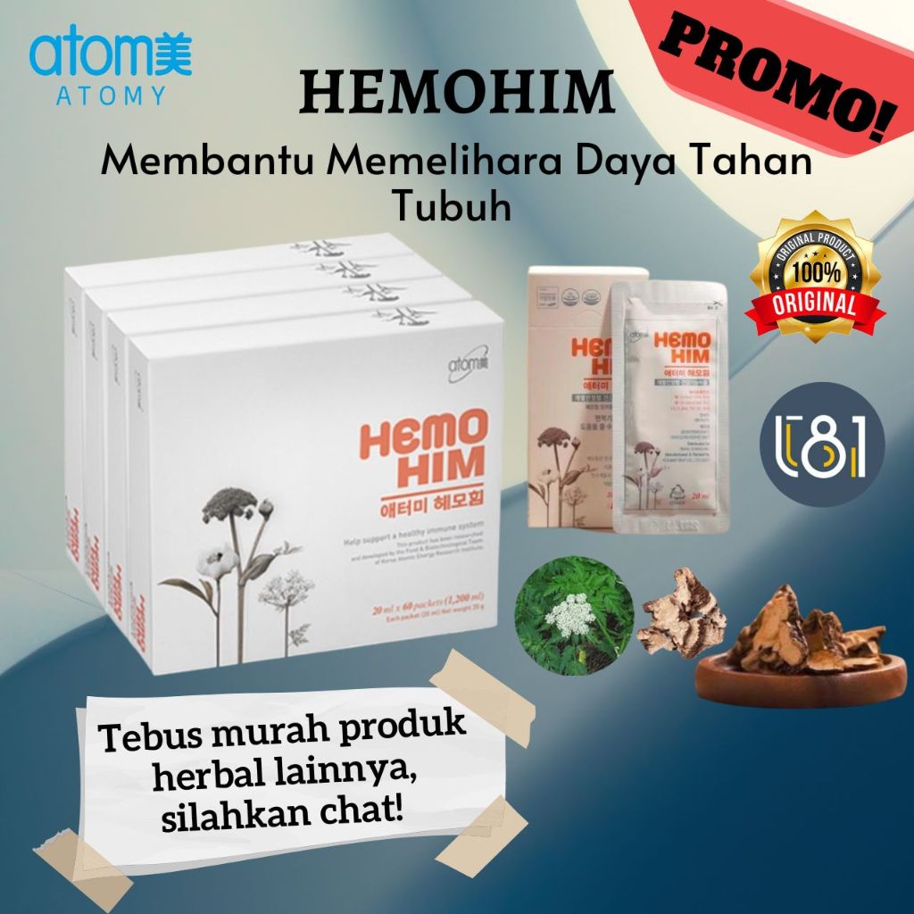 Jual Hemohim Atomy Original Korea Suplemen Herbal Korea Original ...