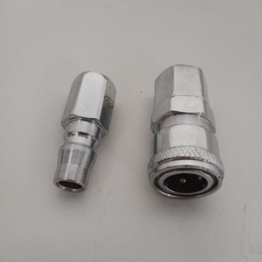 Jual Coupler Coupling Kopler PF 20 + SF 20 Sambungan Selang Kompressor ...