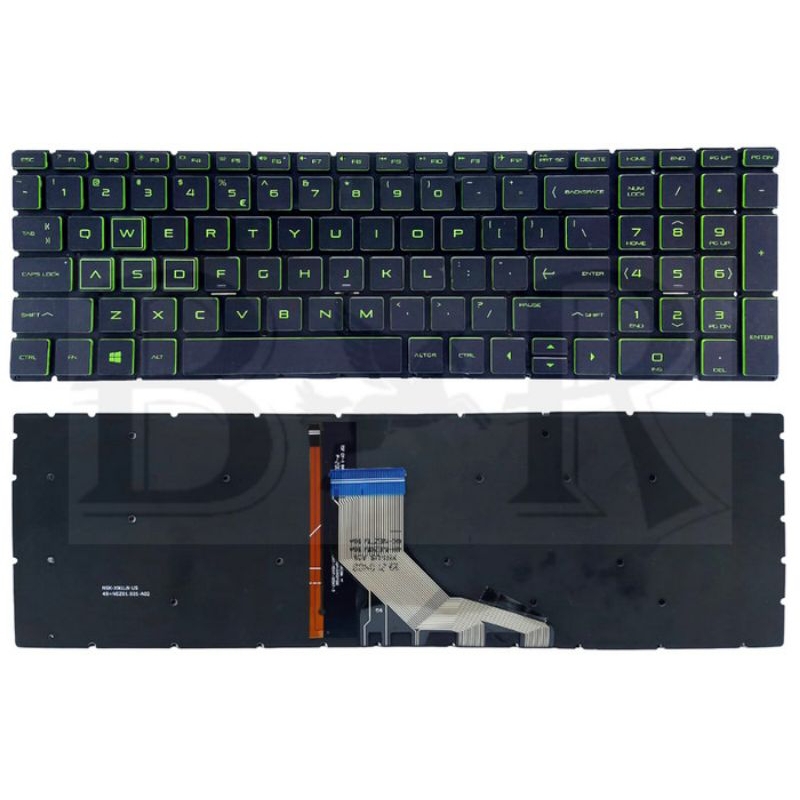 Jual KEYBOARD HP PAVILION GAMING 16-A 15-DX 15-EC 15-CN 15-CW 15-CS 15 ...