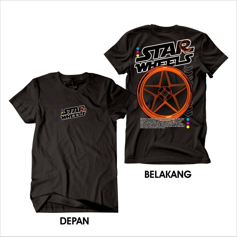 Jual Kaos Velg bintang model King speed Star Wheels Motor matic proper ...