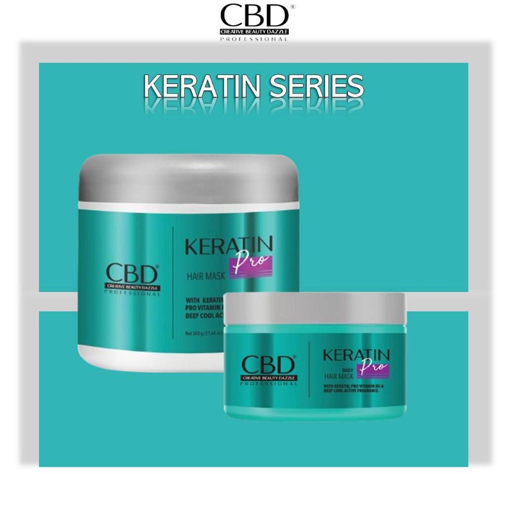 Jual CBD Professional Keratin Pro Daily Use Anti-Frizz Hair Mask ...
