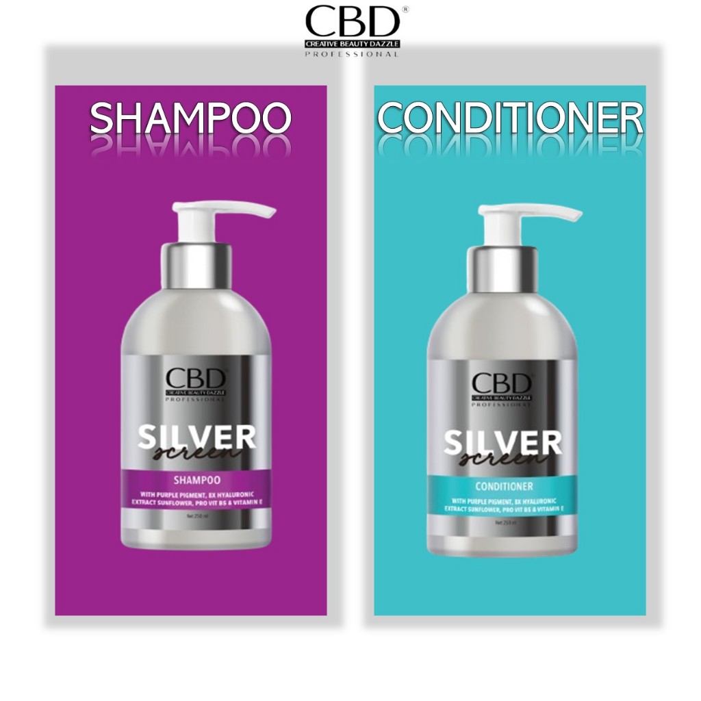 Jual TERMURAH CBD Silver Shampo dan Kondisioner 250ml Untuk Rambut ...