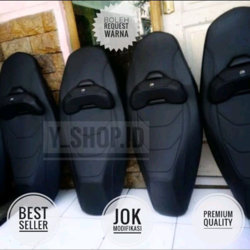 Jual Sarung Kulit Jok Motor Custom Modifikasi Adv Aerox Vario Pcx Nmax ...