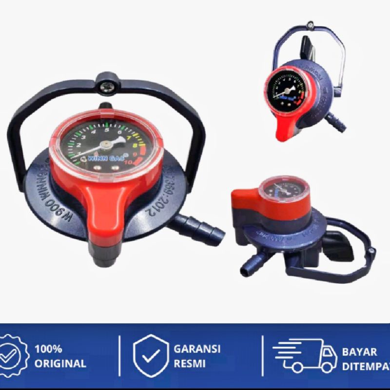 Jual REGULATOR WINN GAS W900 METER | Shopee Indonesia