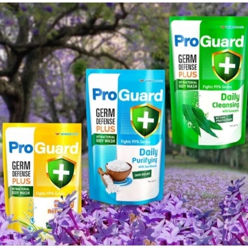 Jual Proguard Sabun Mandi Cair Anti Bakteri Daily Pouch 450 ml | Shopee ...
