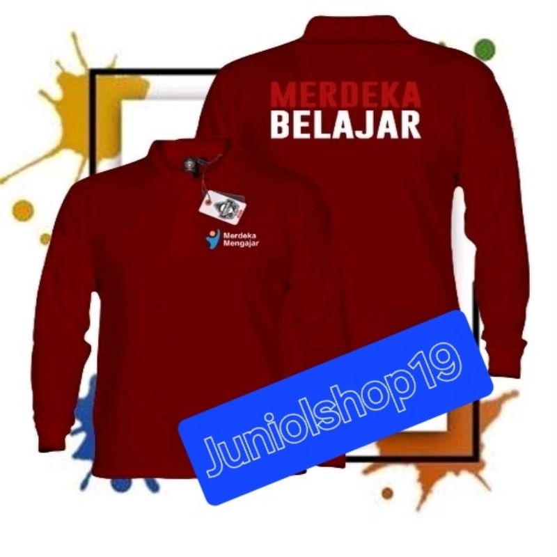 Jual KAOS POLO MERDEKA BELAJAR/SERAGAM GURU PENGGERAK MERDEKA BELAJAR ...