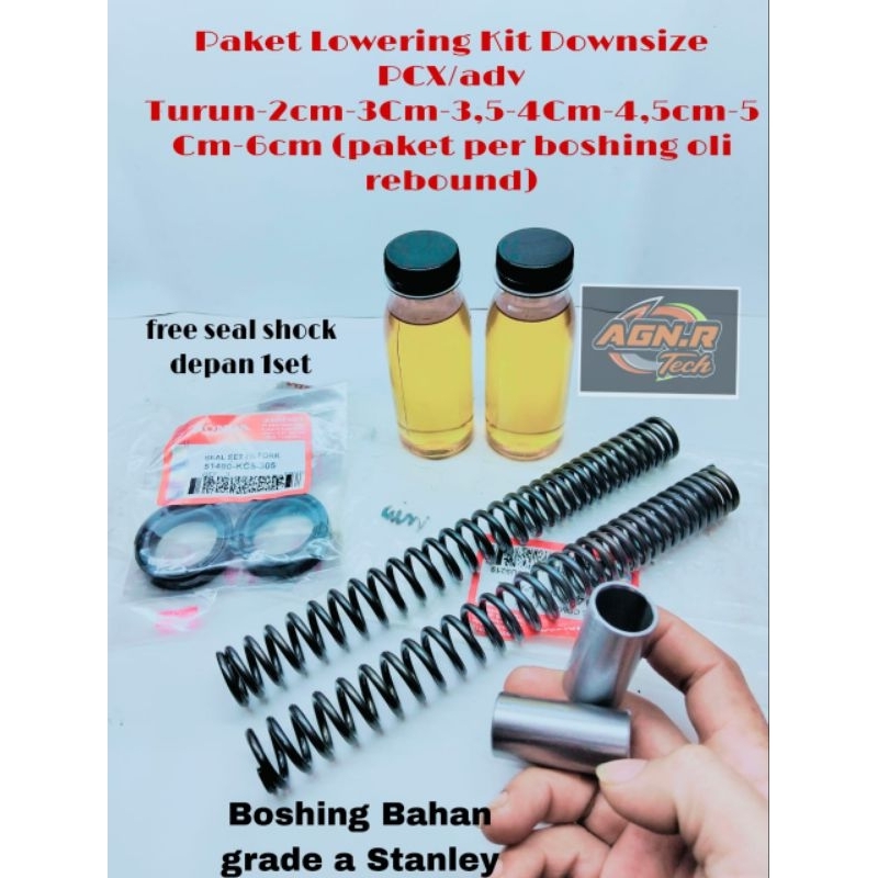 Jual Paket Lowering Kit Downsize PCX/adv-@Turun-2cm-3Cm-3,5-4Cm-4,5cm-5 ...