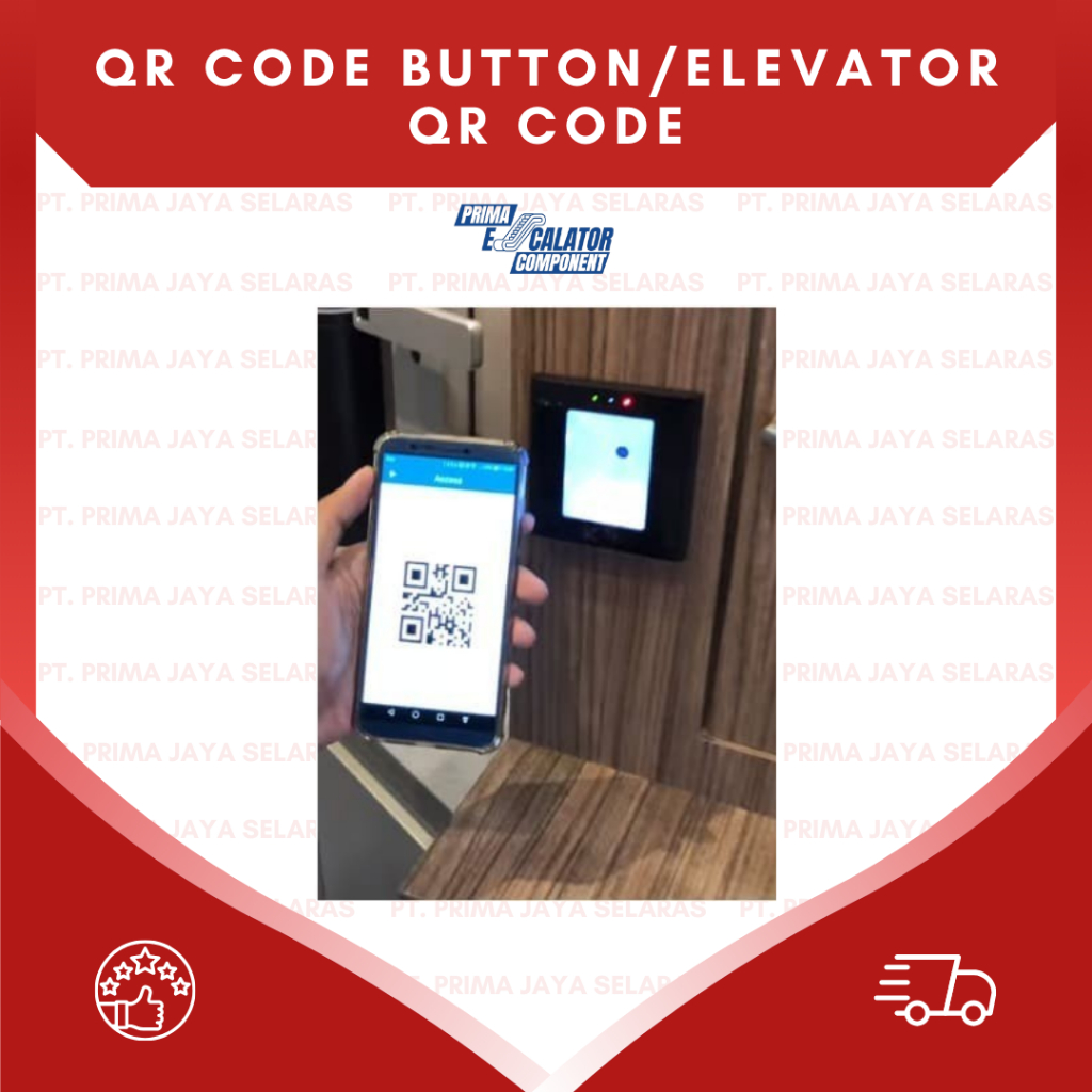 Jual QR CODE BUTTON/ELEVATOR QR CODE/TOUCHLESS BUTTON | Shopee Indonesia
