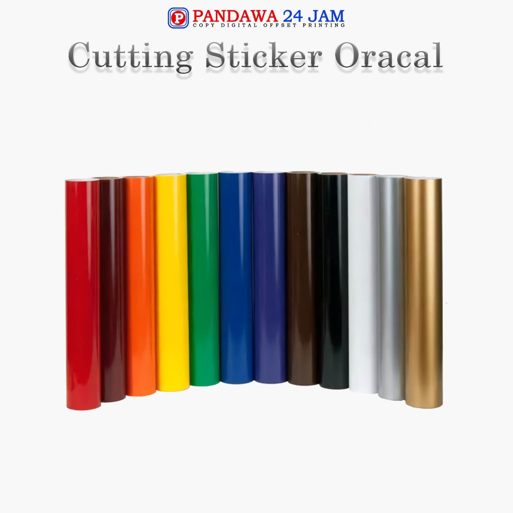 Jual Cutting Sticker Oracal 651 Glossy per cm - Cutting Sticker - Sticker Motor Mobil | Shopee ...