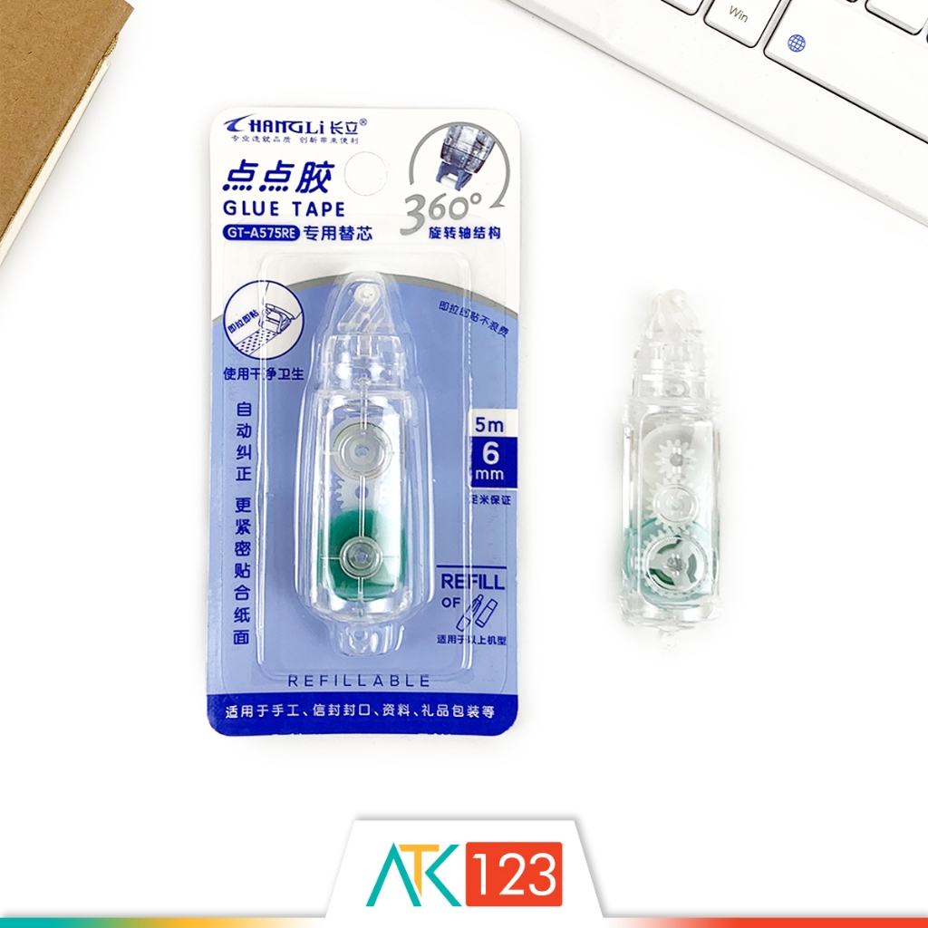 Jual Isi / Refill Pita Lem Kertas / Paper Glue / Adhesive / Double Tape ...