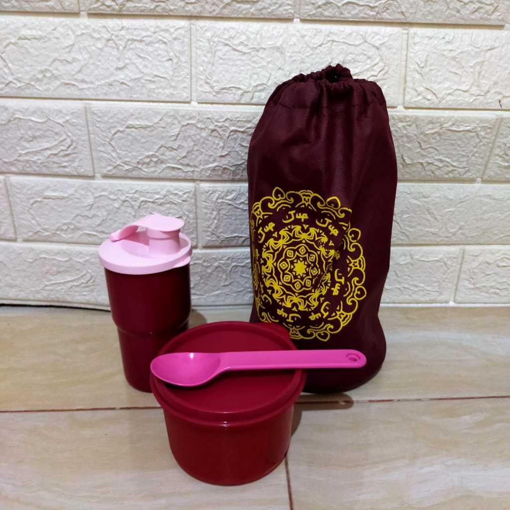 Jual Tupperware ramadhan set wadah bekal makan anak | Shopee Indonesia